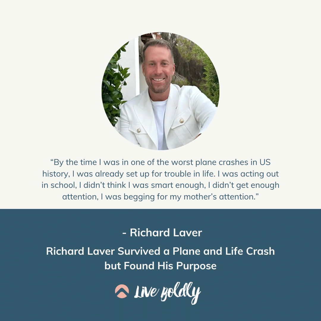 Richard Laver Survived a Plane and Life Crash but Found His Purpose ...